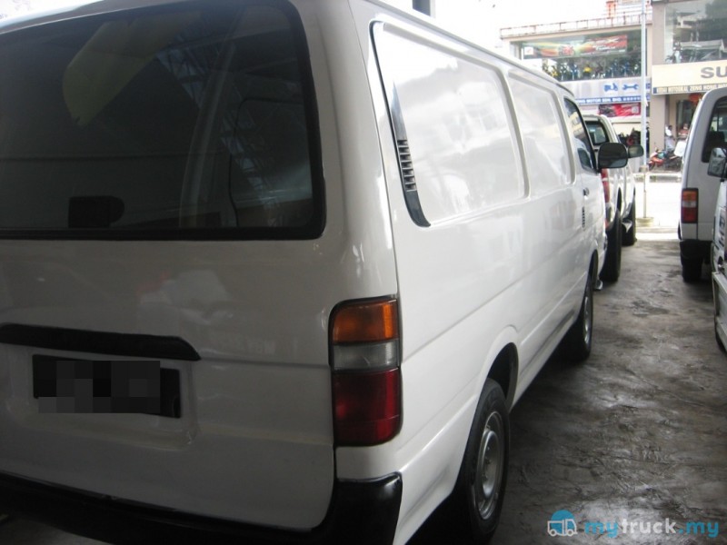 1996 Toyota Hiace Panel Van 2.5 Diesel 1Owner 2,500kg in Negeri ...