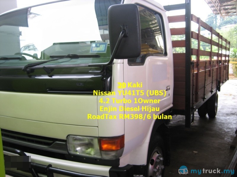 2013 Nissan UD YU41T5 UBS 21 Kaki Kargo EnjinDiesel1Owner 20 Kaki Cargo Hino Isuzu 5,000kg in ...